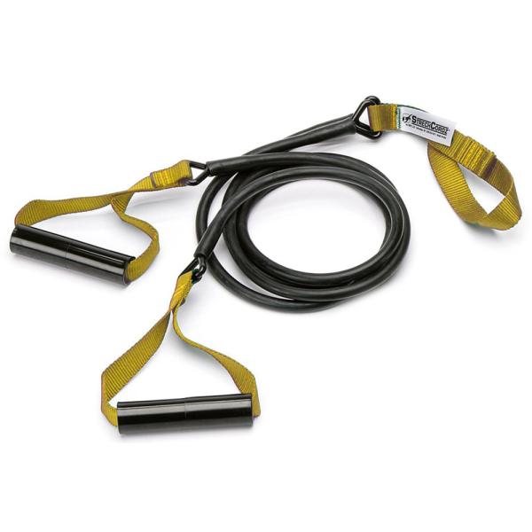 Soltec‐swim ソルテック ストレッチコード with ハンドルタイプ STRECHCORDZ WITH HANDLES S イエロー 水泳 トレーニングチューブ ストローク 201524　スイミング　大人気のストレッチコードからハ...