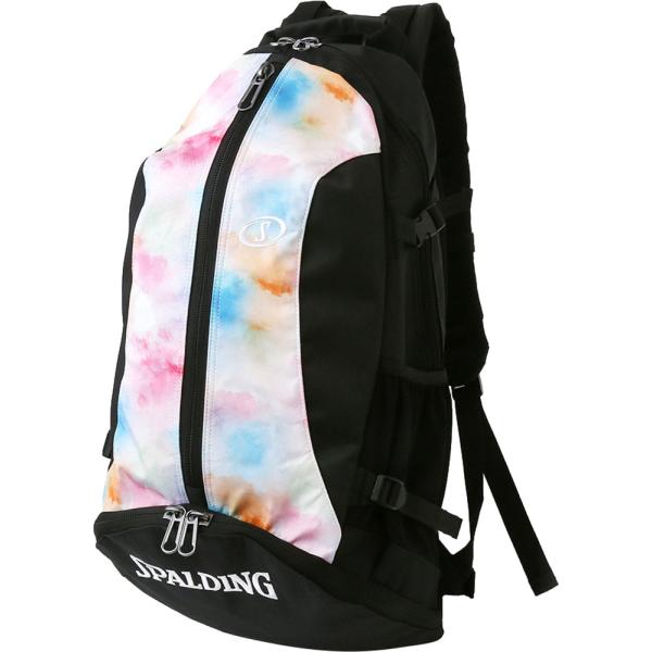 スポルディング SPALDING CAGER TIE-DYE RAINBOW ケイジャー タイダイ レインボー 40-007TD  40007TD　バスケット　タイダイ柄をフロントにプリントしました。ボール、アパレルと同シリーズとなります。...