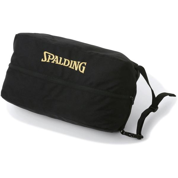 スポルディング SPALDING シューズバッグ ゴールド 42-002GD バッグ シューズケース バスケットボールシューズ バッシュ バスケ用品 部活 体育館 シューズ収納 バスケ部  42002GD　バスケット　バスケットボール用シュ...
