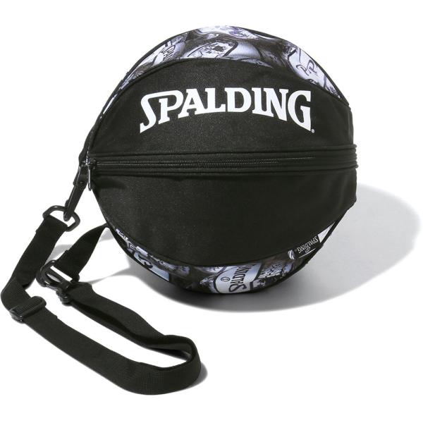 スポルディング SPALDING ボールバッグ グラフィティ ホワイト 49-001GW バスケットボール ボールケース 7号球 バッグ 1球入れ 持ち運び バスケ 通学 バスケットバッグ  49001GW　バスケット　グラフィティホワイト...