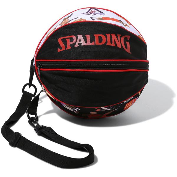 スポルディング SPALDING ボールバッグ トライトゥゲザー 49-001TT バスケットボール ボールケース 7号球 1球入れ 持ち運び バスケ 通学 バスケットバッグ 球技 備品  49001TT　バスケット　手書き風のイラストが新...