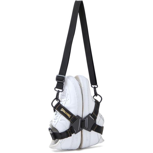 スポルディング SPALDING シューズハーネス ブラック×ゴールド バスケットボール バスケットバッグ 50-021GD メンズ レディース バッシュ 靴 サイズ調節 持ち運び 通学  50021GD　バスケット　シューズを持ち運ぶのに...