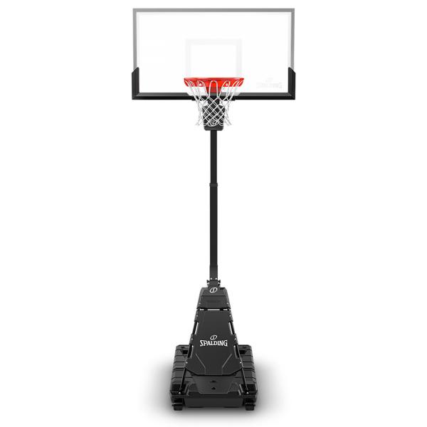 スポルディング SPALDING 【メーカー直送品】 54インチ モーメンタス EZ アッセンブリー アクリルポータブル クリアビュー バスケットゴール 組み立て式 30分 ストリート ゴール  6E2010JP　バスケット　約30分以内で...