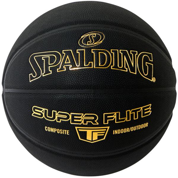 スポルディング SPALDING スーパーフライト ブラック×ゴールド SZ7 バスケットボール 77-430J 7号球 バスケ 大学生 中学 高校 練習 部活 シュート バスケ部 体育館  77430J　バスケット　スーパーフライトの新色...