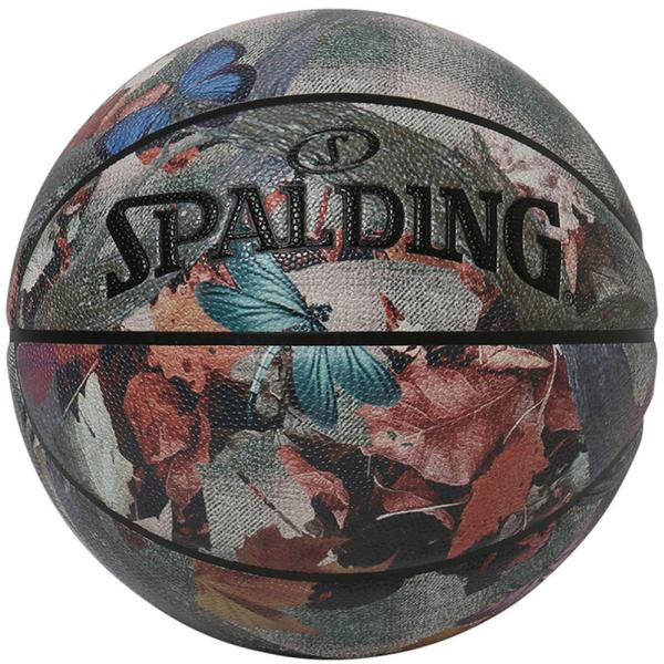 スポルディング SPALDING バタフライプレイド コンポジット SZ7 バスケットボール 77804J 7号球 バスケ 大学生 中学 高校 一般 練習 部活 シュート バスケ部 体育館  77804J　バスケット　チェック柄にリアルツリ...