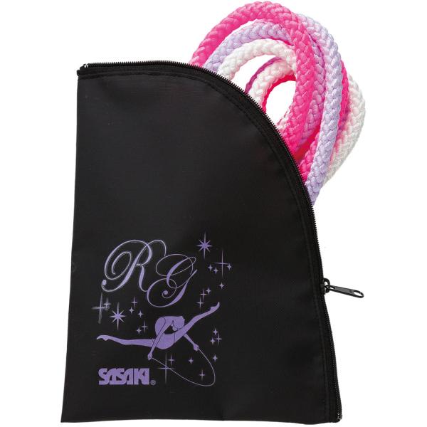 ササキ SASAKI R.G.ガール ロープケース 体操 ケース 収納 1組収納 持ち運び 携帯ケース 傷防止 汚防 練習 部活 トレーニング  AC54 BRRK　新体操　SASAKI製ロープはすべてのサイズが1本入ります。※こちらの商品...