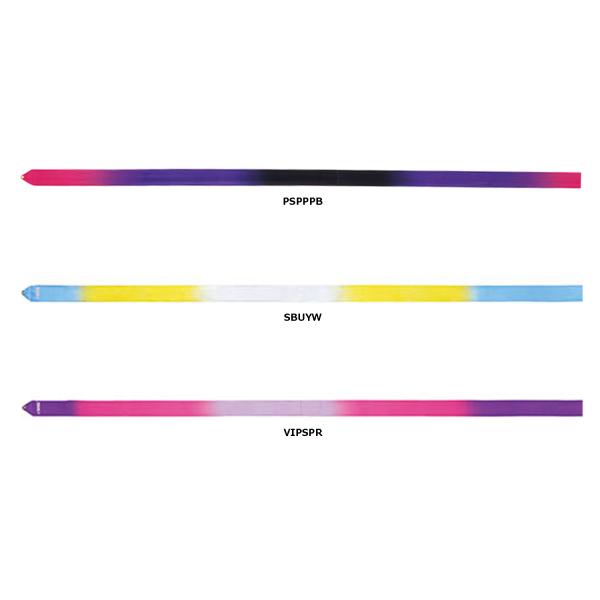 ササキ SASAKI ハイピッチグラデーションリボン 5m 手染め 濃淡 エレガント グラデーション りぼん 体操 器械体操 部活 練習 トレーニング 大会 試合 発表会 新入生  MJ715HGF　新体操　グラデーションの美しさ、鮮やかさ...