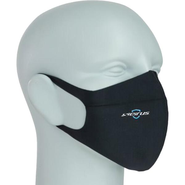 セイラス Seirus EVO-ARC マスク ブラック S  17057　アウトドア　Evo-Arc マスクは、内側と外側に HEIQ ファブリクスを使用した二層構造の薄手の生地を使用しています。立体的で顔にフィットする作りは、鼻と口部分...