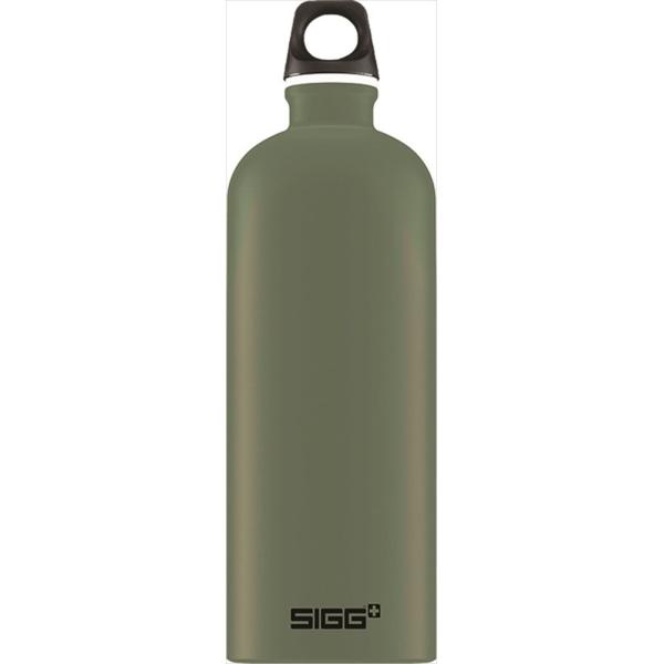 シグ SIGG トラベラー リーフグリーン 1.0L  60177　アウトドア　シンプルで使いやすいスクリュー式のトラベラーキャップタイプのボトル。シグボトルは、99.5の高純度の良質アルミプレートに600トンの圧力をかけて成型しています。...