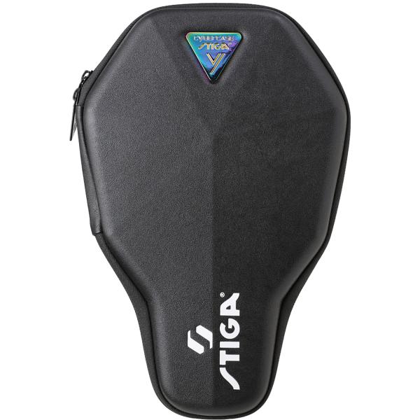 スティガ STIGA サイバーハードケース ブラック  1423020683　卓球　ラケット2本を収納できる、ハードタイプのラケットケースです。シンプルでクールなデザイン。トルルス・モーレゴード選手も愛用。