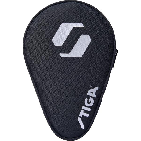 スティガ STIGA フルラケットケースライバル JP シルバー  1423020882　卓球　ラケット1本収納可能。ジッパーもシルバーになっています。シンプルだけどかっこいい、スティガらしいデザイン。