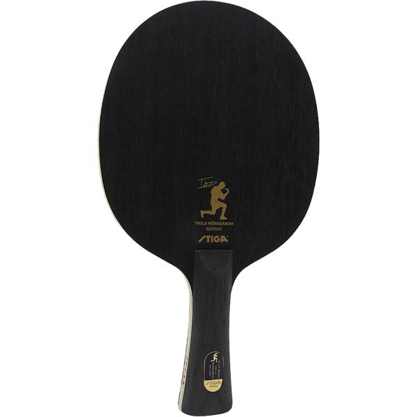 スティガ STIGA カーボン トルルスエディション ラウンドタイプ FLA シェークラケット JTTA 日本卓球協会 公認 フレア モーレゴード シェークハンド 部活動 クラブ  1602190135　卓球　サイバーシェイプカーボンと素材...