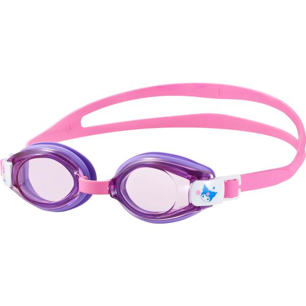 スワンズ SWANS マイメロ &amp; クロミ スイムゴーグル  SWMK　スイミング　3 歳から 8 歳対応タイプ。マイメロディとクロミのキャラクター入りジュニアスイミングゴーグル。抗菌クッションを採用。キャラクターパッケージ付き。
