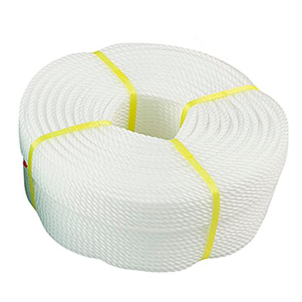 三和体育 グラウンドロープ3mm×200m ロープのみ 白 学校 体育 部活 授業 備品 器具 運動会 体育祭 レクリエーション スポーツフェスティバル 整備 グラウンド  S2871　グラウンドロープは陸上トラックなど、良く使うラインのマ...