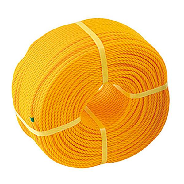 三和体育 グラウンドロープ6mm×200m ロープのみ 黄 学校 体育 部活 授業 備品 器具 運動会 体育祭 レクリエーション マーキング 整備 グラウンド 校庭  S2878　グラウンドロープは陸上トラックなど、良く使うラインのマーキン...