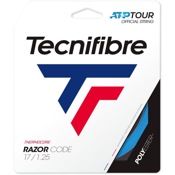 テクニファイバー Tecnifibre RAZOR CODE 1.20 BLUE 硬式テニス ストリング ガット 部活 クラブ サークル メンテナンス ラケット 練習 試合 大会 トレーニング 用品  04GRA120XU　テニス　優れたテ...