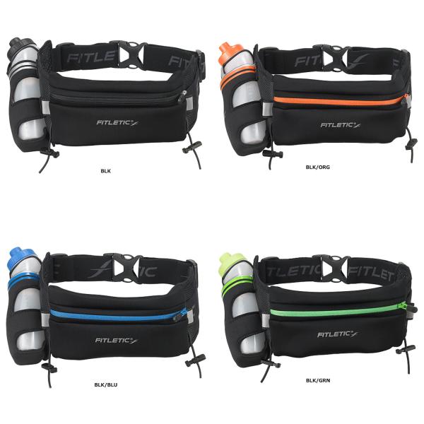 フィットレティック FITLETIC Fully Loaded  HD12GJ　ジェルベルトとハイドレーションベルト、両方の長所を活かしたハイブリッドアイテム。