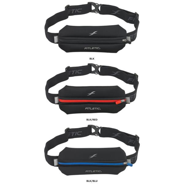 フィットレティック FITLETIC Neo   N01J　揺れにくく、収納物を汗や雨から守る防水ネオプレーン素材を使用した定番のシングルポーチ。