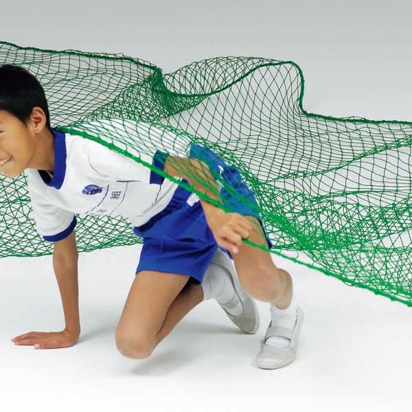 トーエイライト TOEI LIGHT 【メーカー直送品】 障害物ネット 緑 グリーン 網 あみ ネット 障害物競走 障害物競争 運動会 体育祭 匍匐前進 体育 学校体育 授業 小学校 幼稚園 保育園  B2526　運動会で定番の障害物競走用...