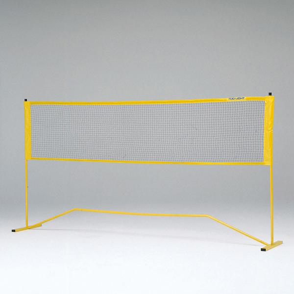トーエイライト TOEI LIGHT 【メーカー直送品】 レクリエーションバド&amp;テニス 黄 イエロー ネット 簡易ネット レクリエーション 小学校 中学 介護 リハビリ バドミントン テニス  B4125　レクリエーションタイプです...