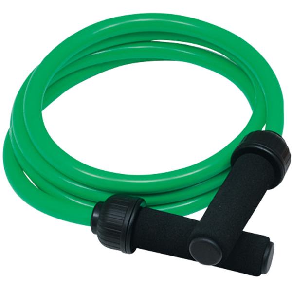 トーエイライト TOEI LIGHT ヘビージャンプロープ1000 グリーン ナワトビ トレーニング ジャンプロープ 縄跳び なわとび 体育 二重跳び 小学校 基礎トレーニング 270cm  H7256　重量のあるナワトビでハードなトレーニ...