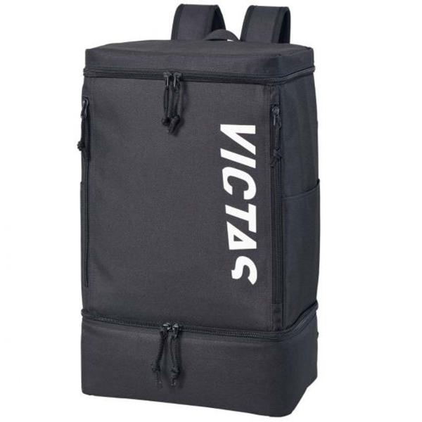 ヴィクタス VICTAS V-BP436 リュック バックパック バッグ かばん 遠征 合宿 大容量 シューズ収納可能 ボックス型 シンプル  582401　卓球　約32Lの大容量。シューズ収納をセパレートしたボックス型バックパック。1〜2...