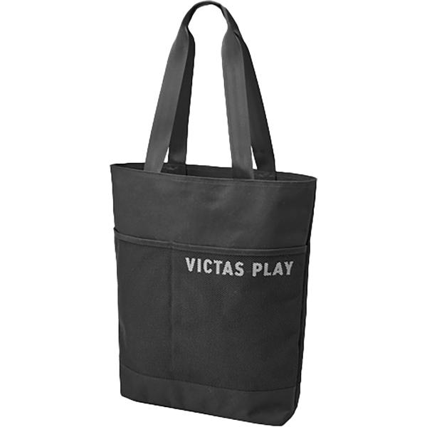 ヴィクタス VICTAS メッシュポケット トート バッグ かばん 肩掛け 縦型 手提げ 部活 クラブ  682502　卓球　メッシュとのレイヤーがアクセントのトートの使いやすい縦型トートバッグ。