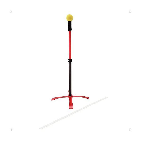 ユニックス UNIX e-スイングポール ポール ジュニア キッズ ティー 初心者 ティーバッティング 高さ調節可能 バッターライン付 野球用品 バッティング練習 少年野球  BX7464　素振りでしっかりスイングを身につけ、ジャストミート...