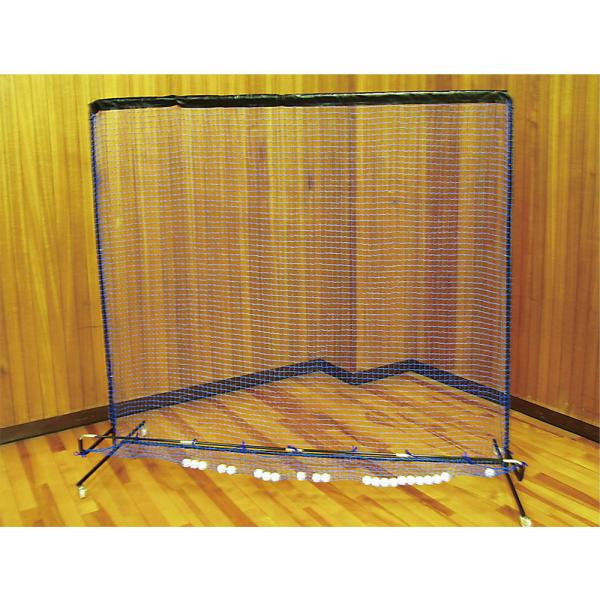 ユニックス UNIX 卓球用ボール集球ネット うけるくん 卓球用品 卓球用 練習用 卓球部 部活 トレーニング ネット 集球 軽量 移動 コンパクト トレーニング用品 練習ネット  NX2819　卓球　超軽量キャスター付きの集球フェンス。