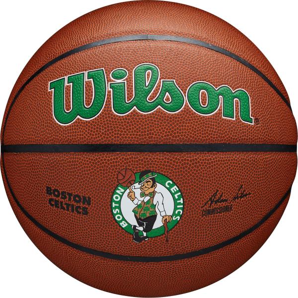 ウイルソン Wilson NBA TEAM ALLIANCE バスケットボール ボストン・セルティックス 屋内 7号球 男子 中学生 高校生 大学生 一般 合成皮革 部活動 オフィシャル  3100XBBOS　バスケット　プロレベルのフィー...