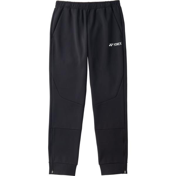 ヨネックス YONEX ユニジョガーパンツ  60204　バドミントン 　吸汗速乾テクノロジー搭載。まとわりつく不快な汗も素早く吸収して乾かし、衣服内はドライで快適な状態がキープされます。