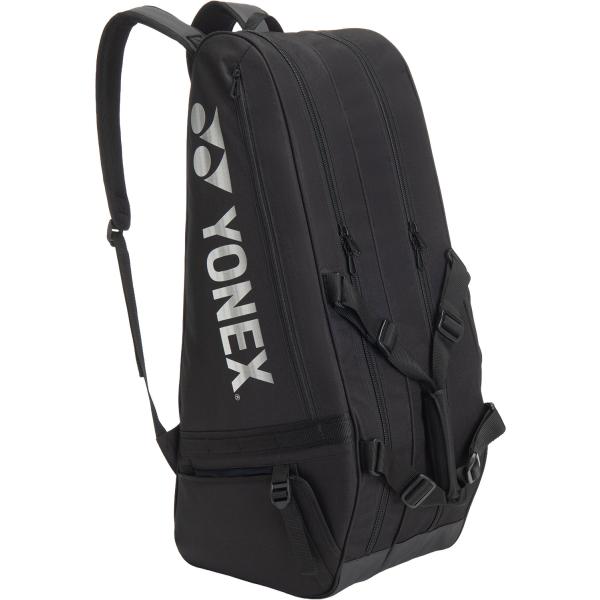 ヨネックス YONEX ラケットバッグ6  BAG2622R　テニス　可変部屋仕切りで収納物に合わせて調節可。内部が細かく仕切られた小物用収納箇所はテニスの必需品を整理整頓しながら収納可能。雨や汚れ対策に表面にコーティングを施した防汚生地背...