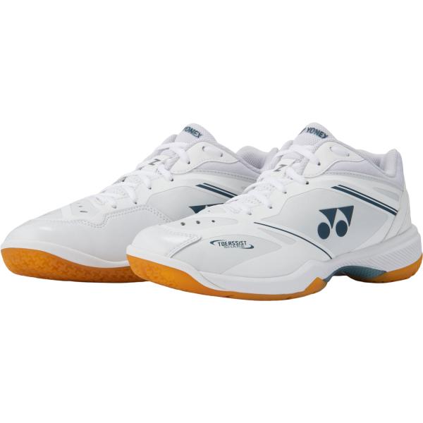 ヨネックス YONEX パワークッション 65Z メン  SHB65Z4M1　バドミントン 　衝撃吸収性、反発性を併せ持つ[パワークッションプラス]を搭載し、優れたフィット性と屈曲性で攻撃的なフットワークを生むバドミントンシューズ。