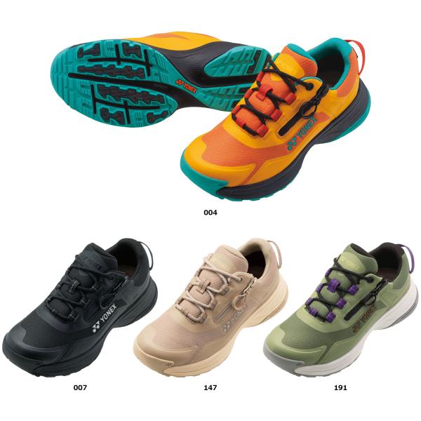 ヨネックス YONEX パワークッション 125 SHW125　衝撃吸収性と反発力を併せ持つ素材[パワークッションプラス]を足裏全面に搭載し、日常の外出だけでなくアウトドアシーンや雨天時も使用できるウォーキングシューズ[パワークッション 1...