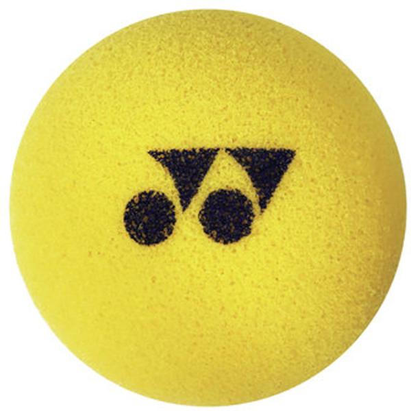 Yonex ヨネックス スポンジボール2 1ダース 12個入り ボール 球 キッズ キッズ専用 ジュニア 子供 室内 トレーニング TB15 イエロー　キッズ専用スポンジテニスボール。室内、お庭でのトレーニングにも最適。