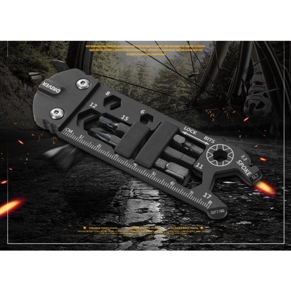 製品情報：カード型 マルチツール 24in1 ステンレス鋼【商品名】：カード型 マルチツール 24in1【サイズ】：長さ112mm、幅38mm、厚み10mm【重量】：131g【材質】：高品質ステンレススチール製【商品説明】：高品質なステンレ...