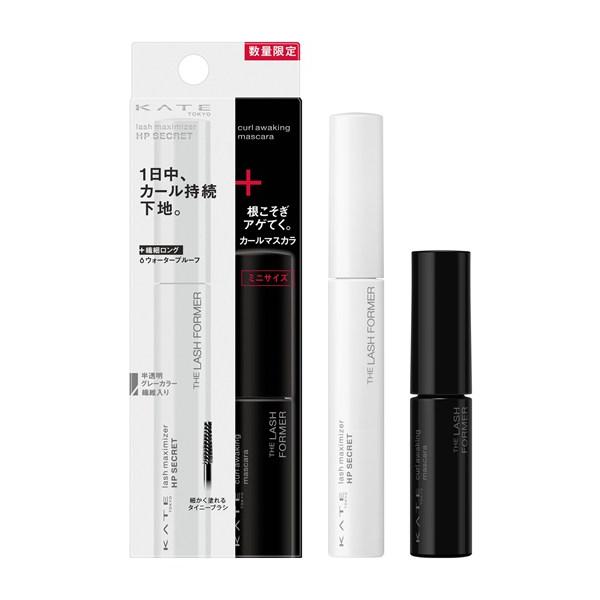 抜け感　繊細ロング　まつげこそ盛り　１日中カールが持続するマスカラ下地ラッシュマキシマイザーＨＰ　シークレットに　短め・隠れまつ毛まで逃さずキャッチカールを瞬間ロックし１日中キープするマスカラ　カールアウェイキングマスカラのミニサイズがつい...