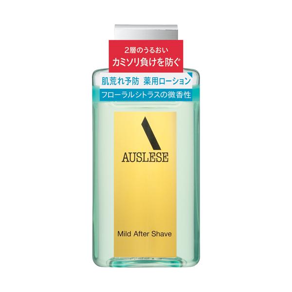 ひげそり後の肌をしなやかに整え、カミソリ負け、肌あれを防ぎます。刺激が少なく、おだやかな感触で肌にうるおいを与えます。持ちやすい樹脂ボトル入り。