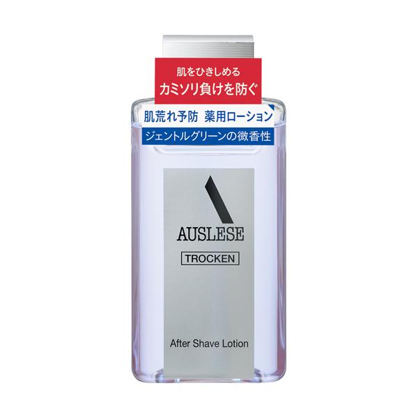 さらさらとした感触でスーッと肌になじんでなめらかに整え、ひげそり後の肌あれ、カミソリ負けを防ぎます。持ちやす樹脂ボトル入り。甘さをおさえたジェントルグリーンの微香性