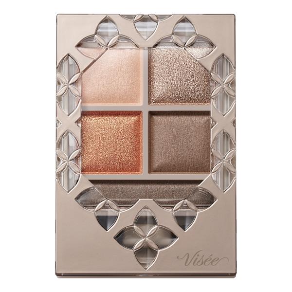 ヴィセ リシェ パノラマデザイン アイパレットBR-4 (アイカラー) 5.5g : BR-4 オレンジブラウン。全方位瞳印象UP。アイゾーンに光をとりこむ。無香料。美容液成分入り。チップつき。アイゾーン (パノラマエリア) に光をとりこみ...