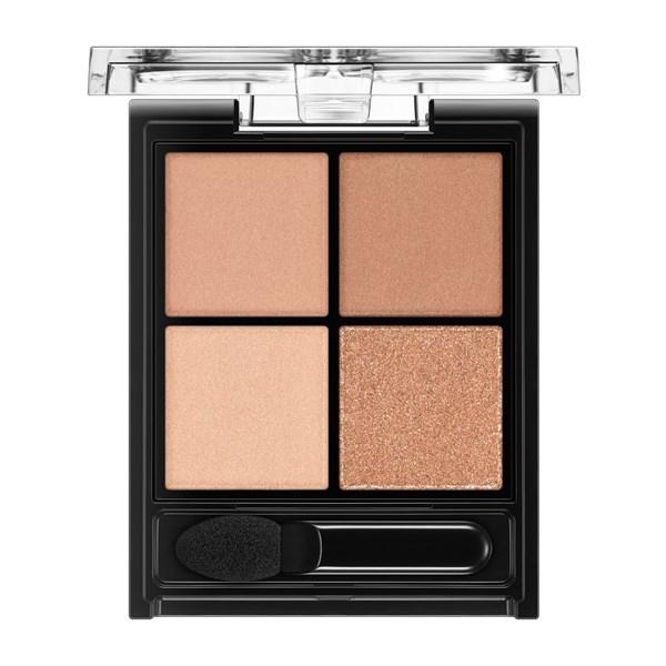 【発売日：2024年01月20日】質感トリックで、浮き出るような目元印象へ。ミュートマットときらめきグリッターの正反対の２つの質感コントラストで、ポップアップするような立体的シルエットを引き立てるアイシャドウ。