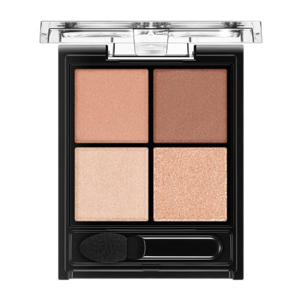 【発売日：2024年01月20日】質感トリックで、浮き出るような目元印象へ。ミュートマットときらめきグリッターの正反対の２つの質感コントラストで、ポップアップするような立体的シルエットを引き立てるアイシャドウ。