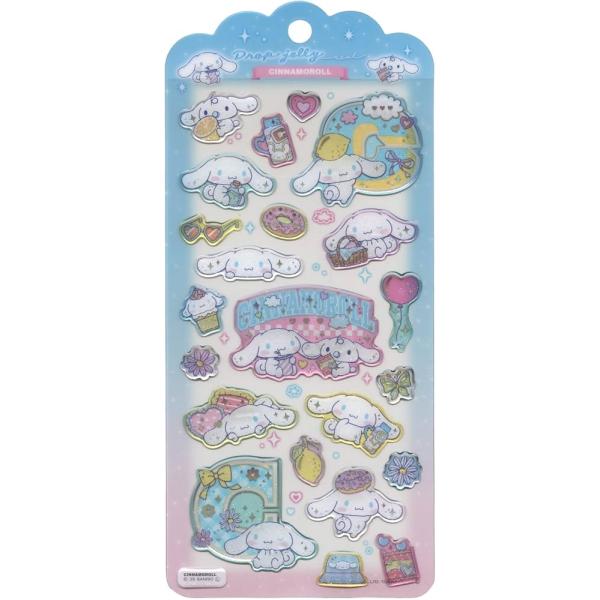 ●クラックス　正規品のドロップジェリーシール　シナモンロールです。　ぷっくりしたシナモンロールのシールです。