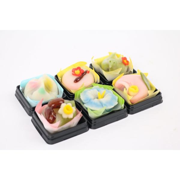 四季折々の風情を感じる、彩り鮮やかな上生菓子を作りました。お好きな商品を下記より6個お選びください。紅梅 春告げ鳥 水仙 早春 大犬のフグリ 姫椿※冷凍でお送りさせていただきます。賞味期限：解凍後3日↓↓↓↓↓6個をプルダウンよりお選びくだ...