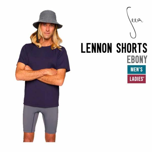 日焼け対策 男女兼用 パンツSEEA シーア LENNON SHORTS レノン ショーツ 正規品 ユニセックス サーフィン サーフウェア スイムウェア