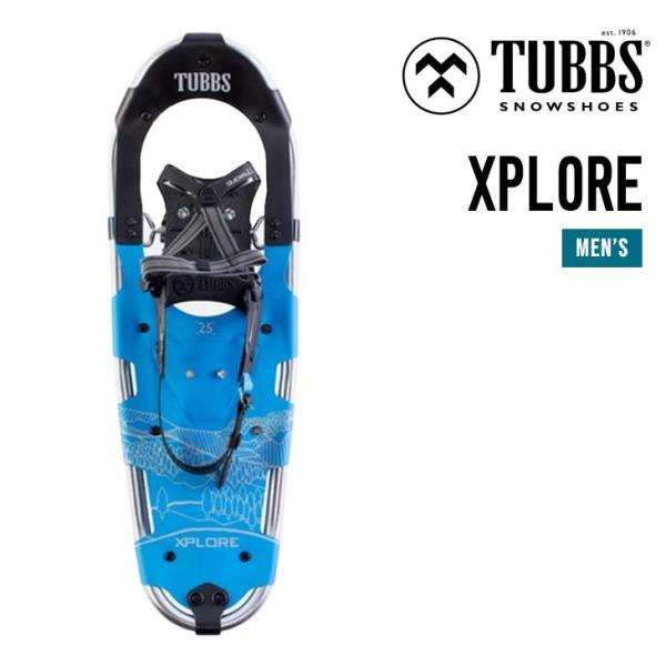 26-27 TUBBS タブス XPLORE エクスプローラ スノーシュー メンズ 着脱簡単 アバランチギア 雪上歩行具 バックカントリー サイドカントリー アイゼン かんじき