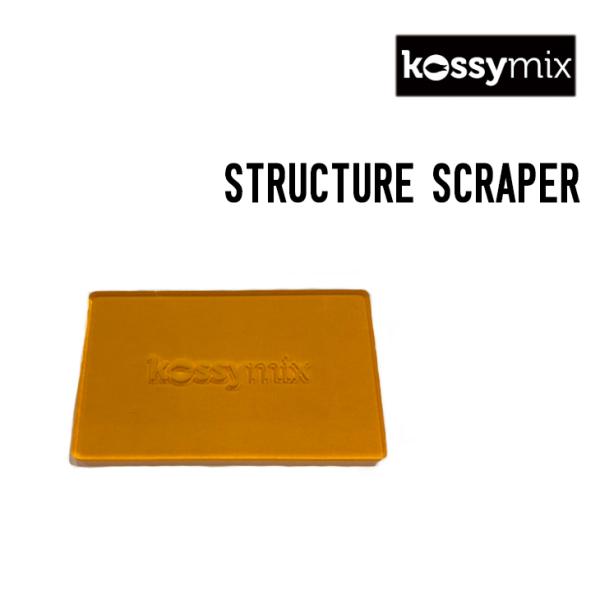 SNOWBOARD WAX SNOWSURF GENTEMSTICK 敵はいない自己満足のワックスKOSSYMIX コシミックス STRUCTURE SCRAPER ストラクチャー スクレーパー スノーボード ワックス メンテナンス