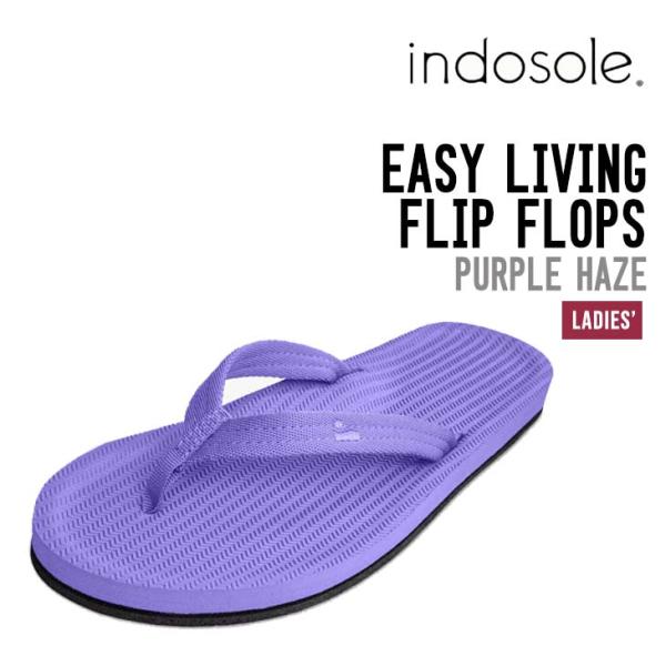 INDOSOLE インドソール Women's EASY LIVING Flip Flops サンダル レディース サステナブル リサイクル素材 コンフォートサンダル ビーチサンダル デイリーユース