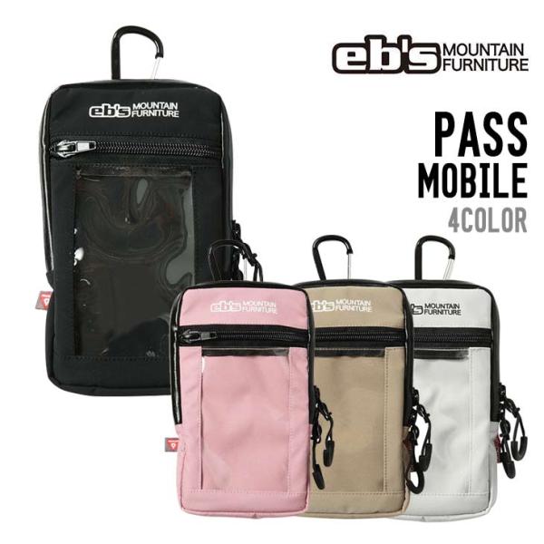eb's エビス 26-27  PASS MOBILE パスモバイル スノーボード パスケース #4600602 ICリフト券対応 スノボ アクセサリー 小物収納 チケットケース 財布
