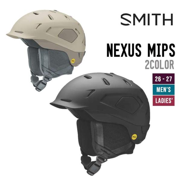 SMITH スミス 26-27 NEXUS MIPS ネクサス ヘルメット スノーボード スキー アジアフィット ヘルメット MIPS プロテクション BOA フィットシステム 軽量設計 Fidlock マグネットシステム